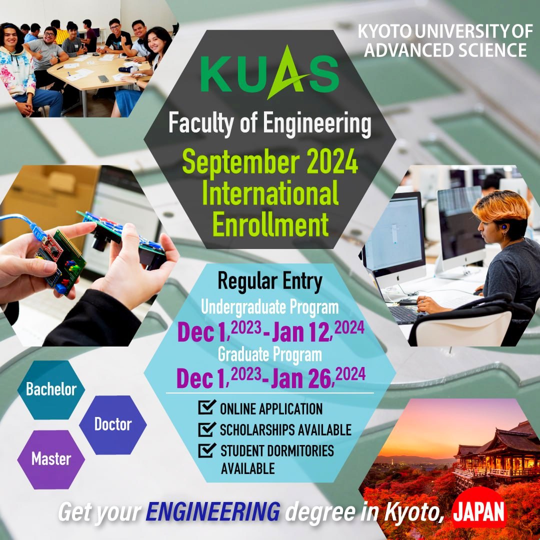 APPLICATIONS FOR ENGINEERING DEGREE PROGRAMS AT KYOTO UNIVERSITY OF ...