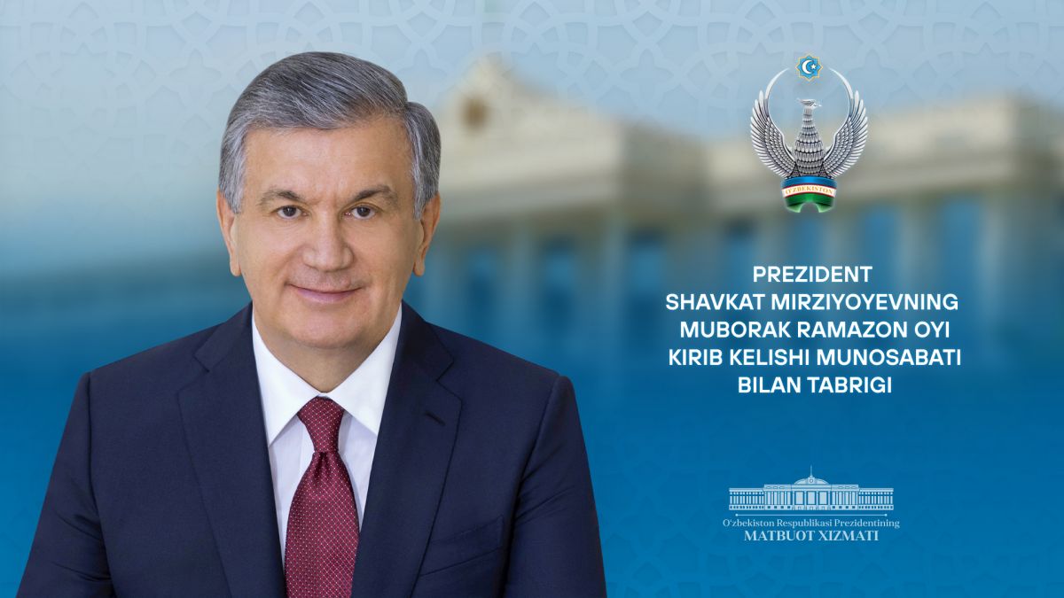 THE PRESIDENT SENT CONGRATULATIONS TO THE PEOPLE OF UZBEKISTAN ON THE ...